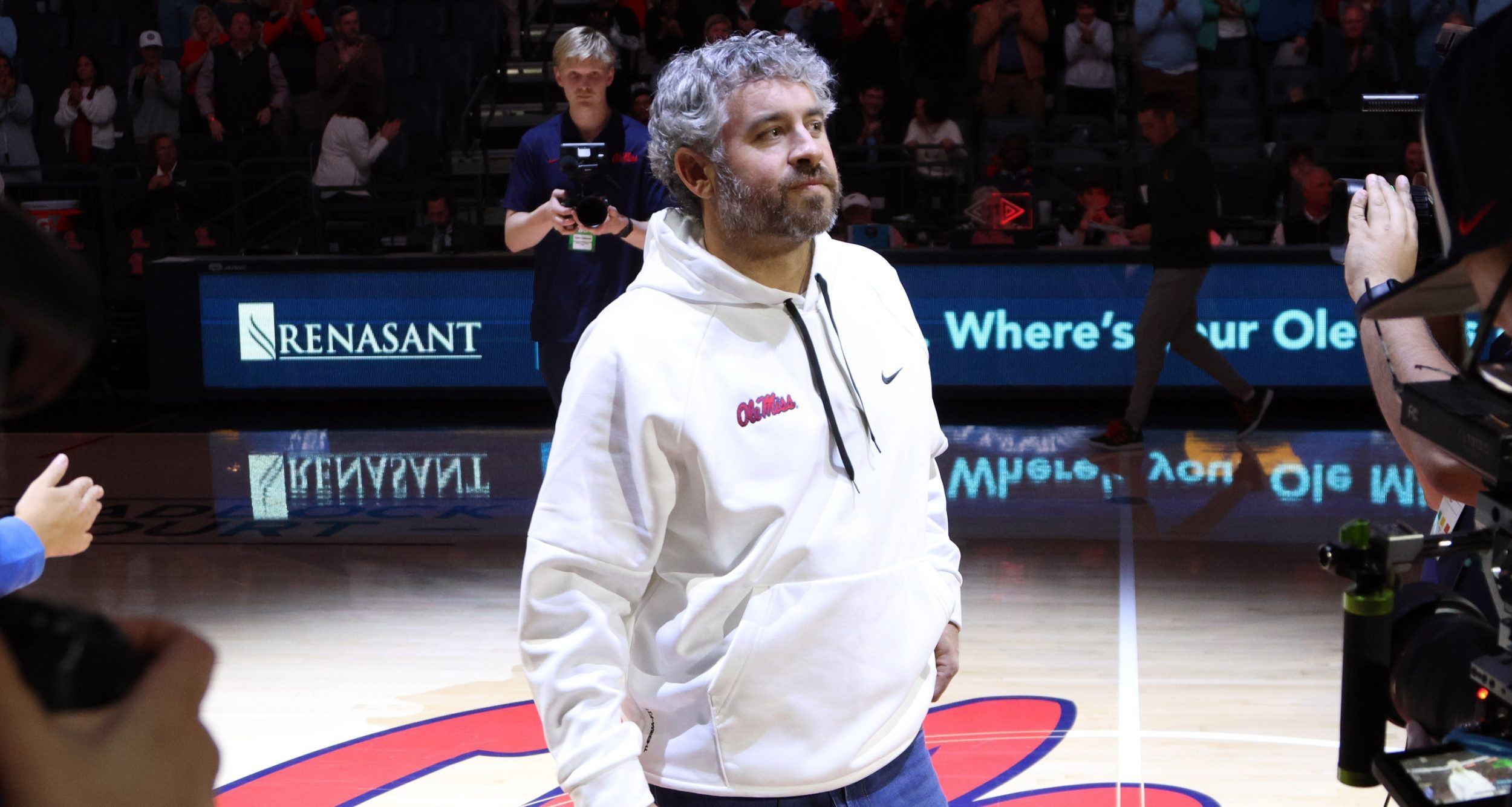 Ole Miss head coach Pete Golding can't stop cursing