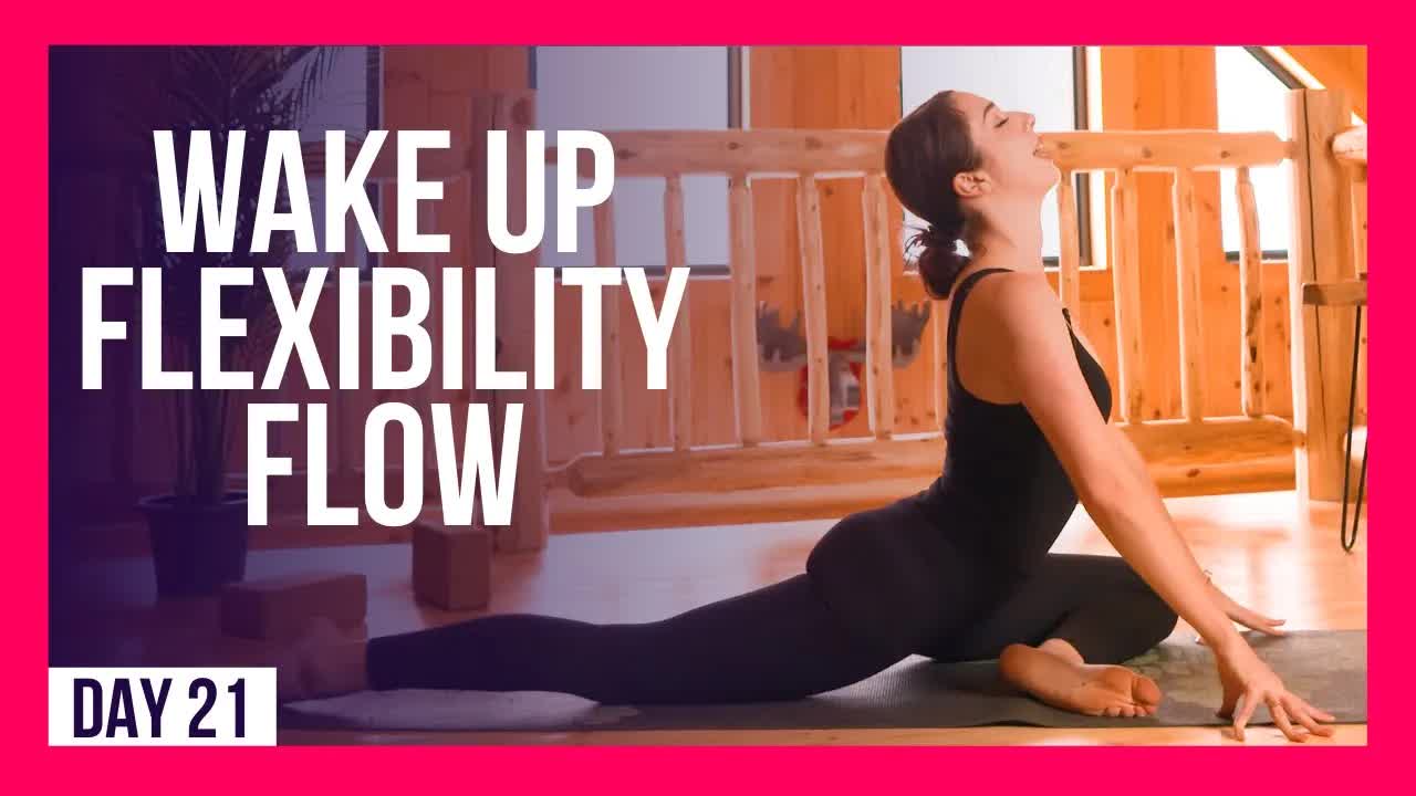 10 min full body flexibility yoga to wake up – day #21 (morning yoga ...