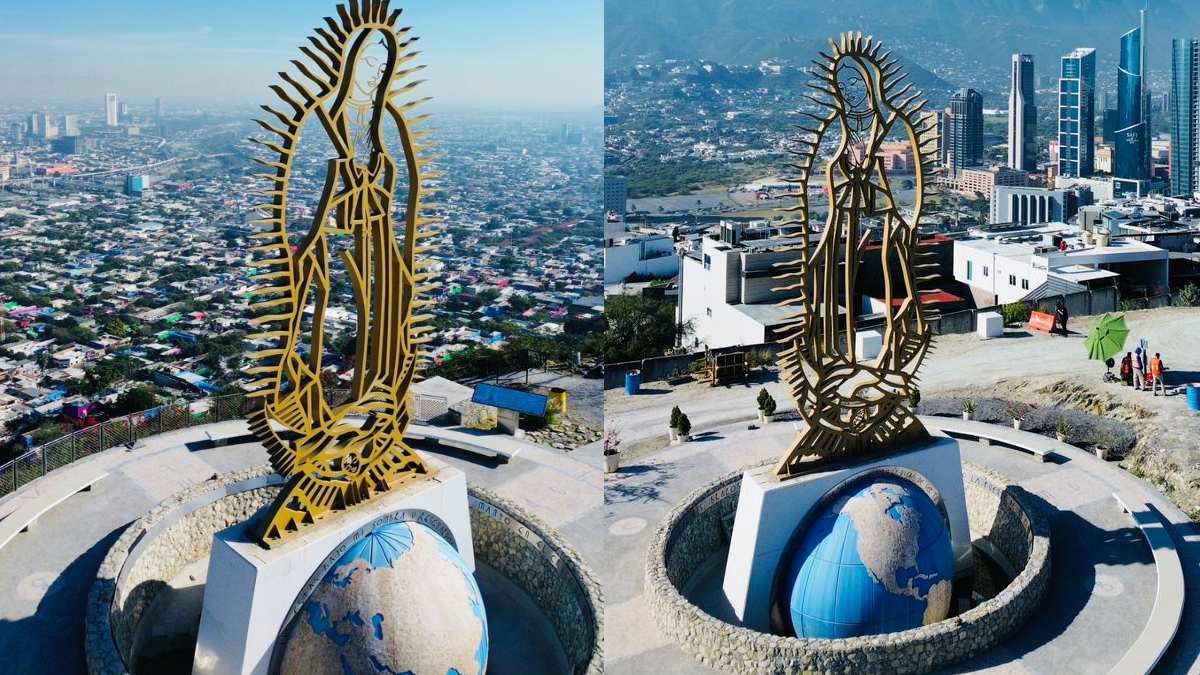 La Virgen de Guadalupe en el cerro de la Loma Larga, el imponente ...