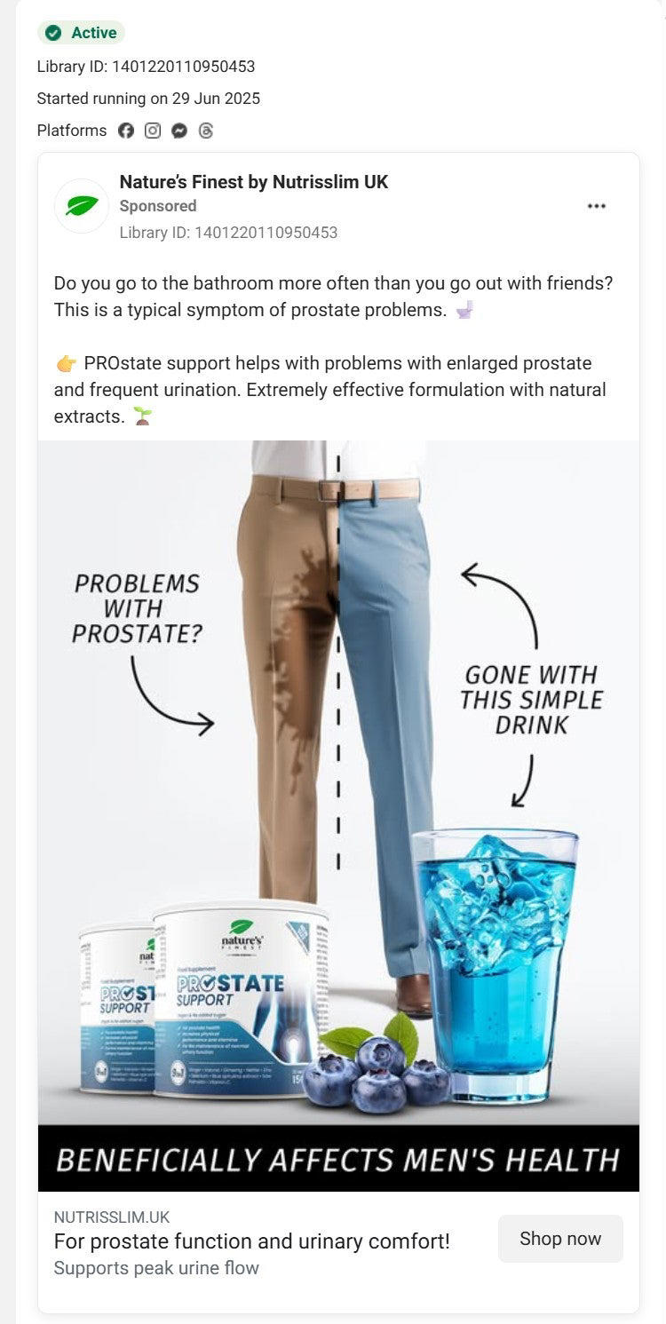 Ads for DIY prostate tests banned over 'misleading' cancer claims