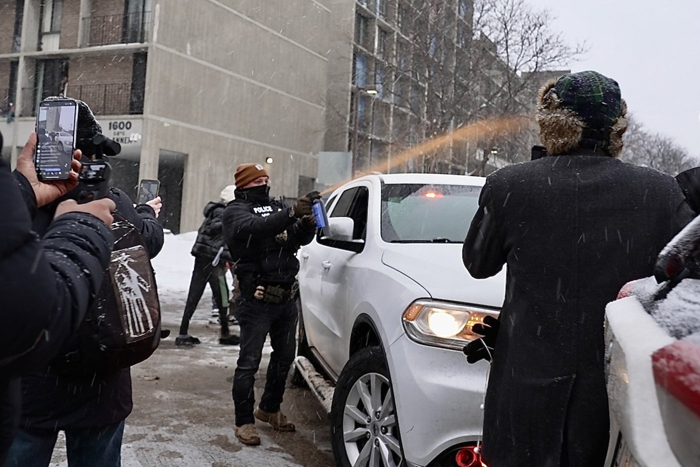 Minneapolis police chief criticizes ICE tactics after clash with protesters