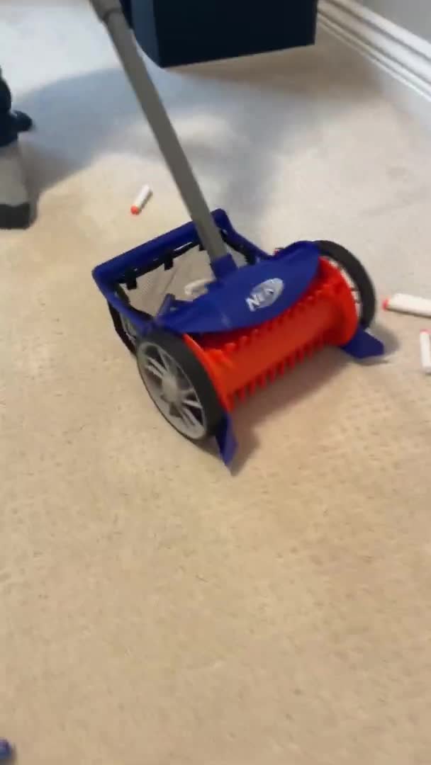 Nerf gun baby vs Nerf dart rover #shorts