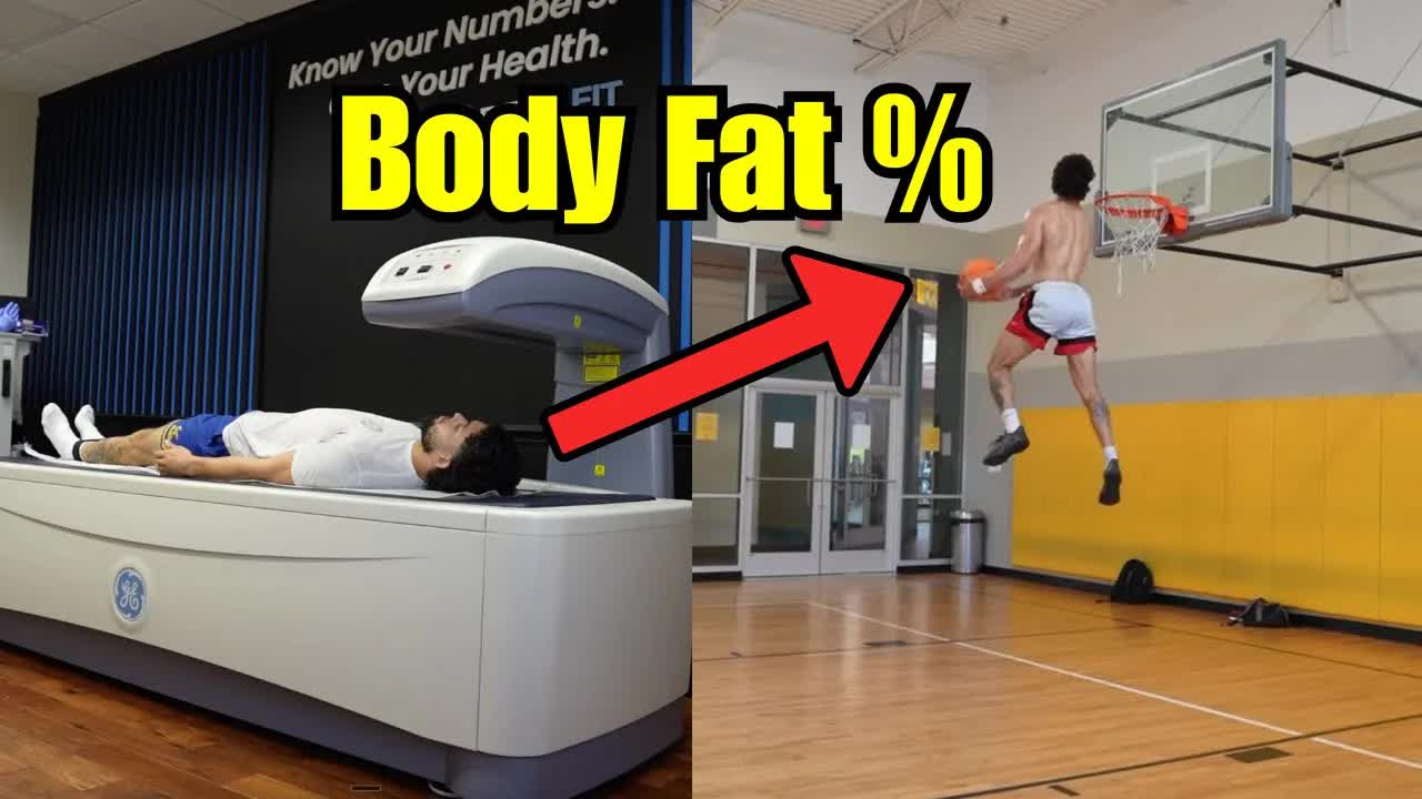 I finally tested it: my body fat % at 50.5 inches vertical