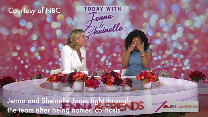 Watch: Jenna Bush Hager cries as she is joined by permanent co-host ...