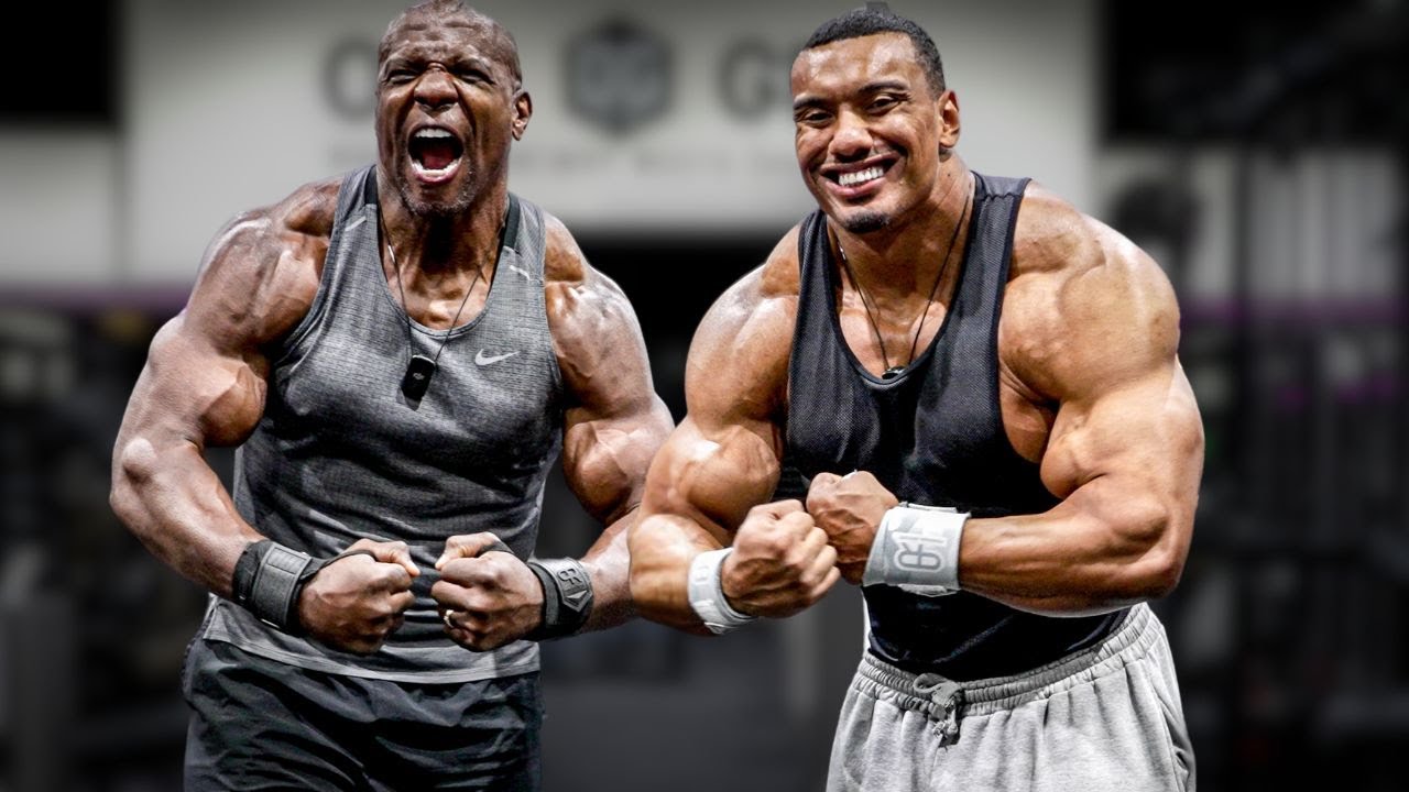 Terry Crews joined my bench day