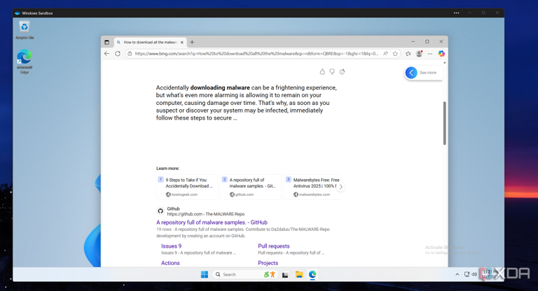 Windows Sandbox replaced all my VMs for testing software