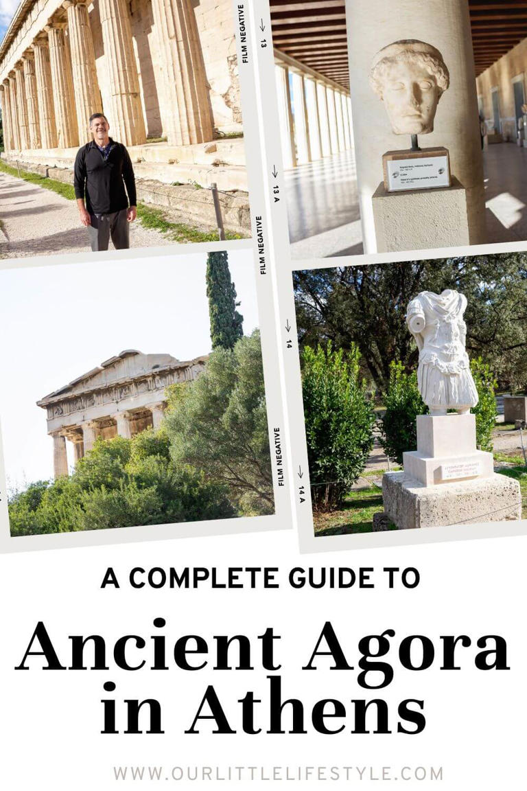Visiting the Agora of Ancient Athens, Greece