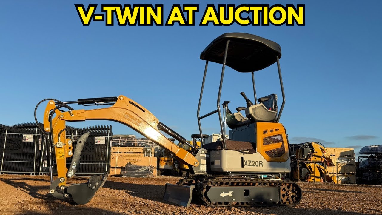 How this mini excavator stands out at auction