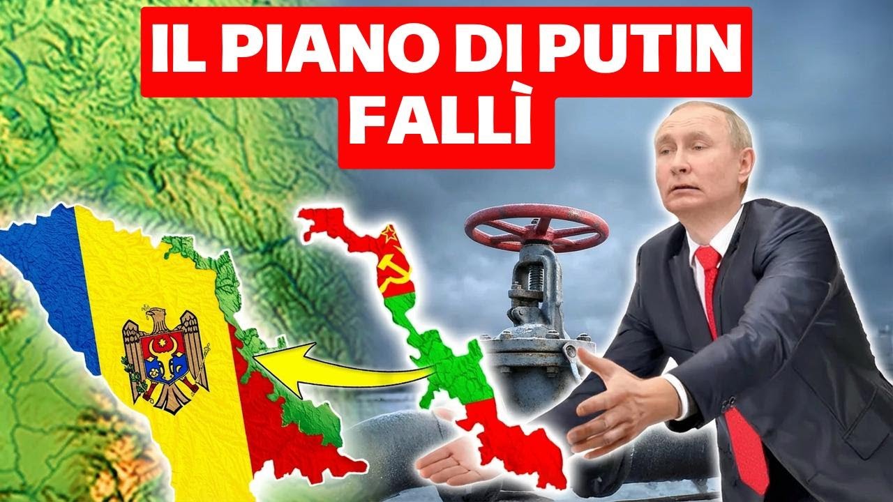 Putin puntava alla Moldova, ma ora rischia di perdere la Transnistria