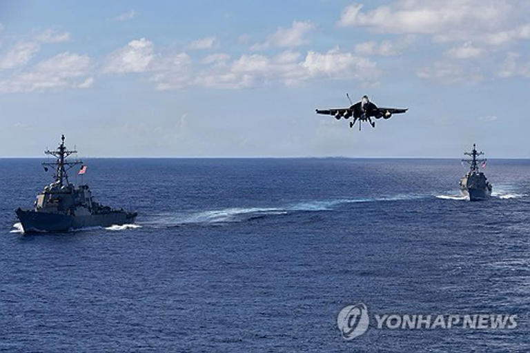 무력충돌 임박?…美전투기 2대, 베네수엘라 접근 비행
