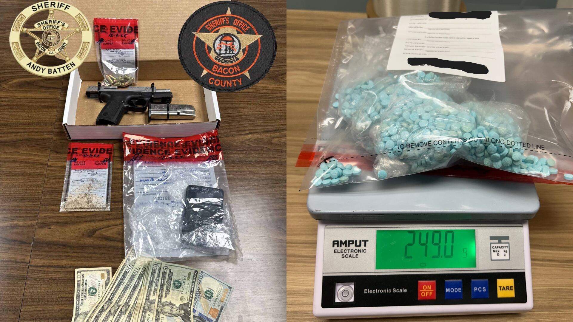 Multi-agency operation seizes 1,700 fentanyl pills in South Georgia