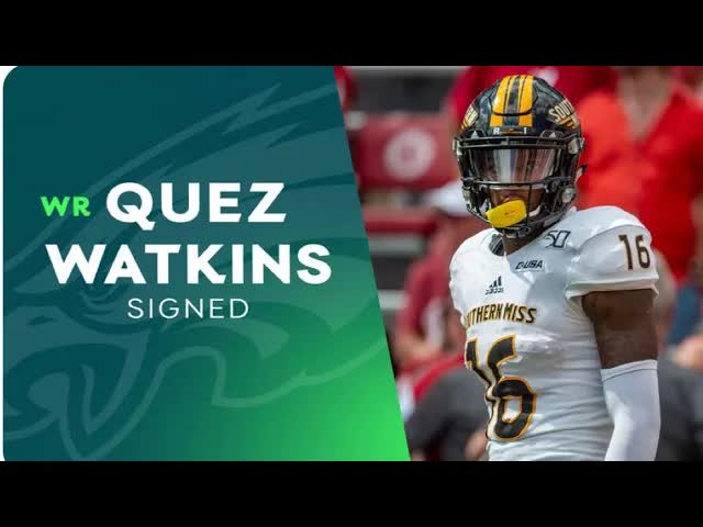 Philadelphia Eagles | Quez Watkins signed | NFL on ESPN ranks Carson Wentz 8th best QB