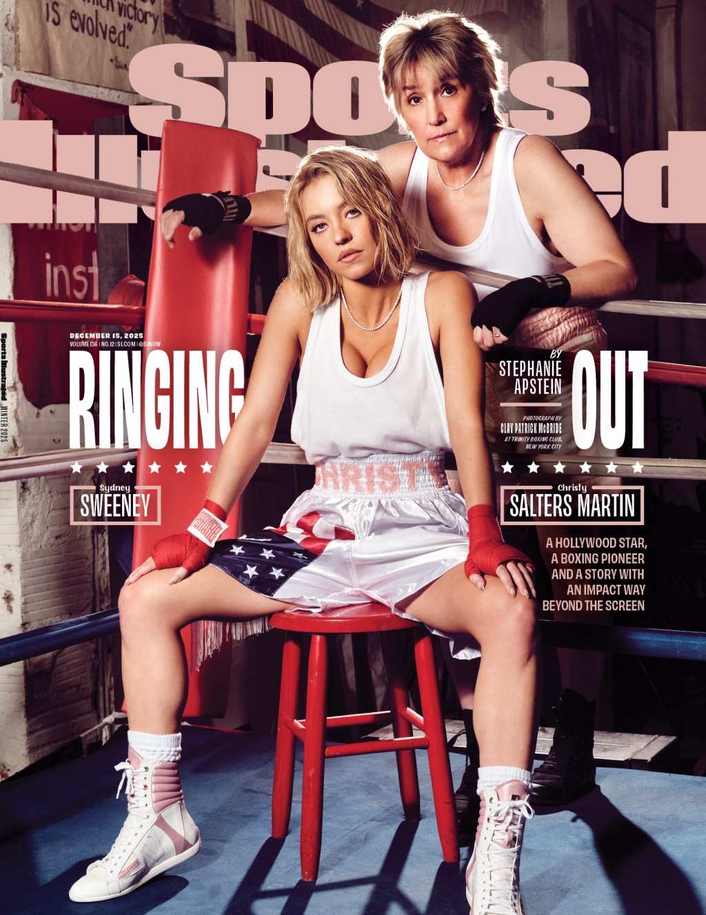 Sydney Sweeney is a knockout in the ring with Christy Martin for Sports ...