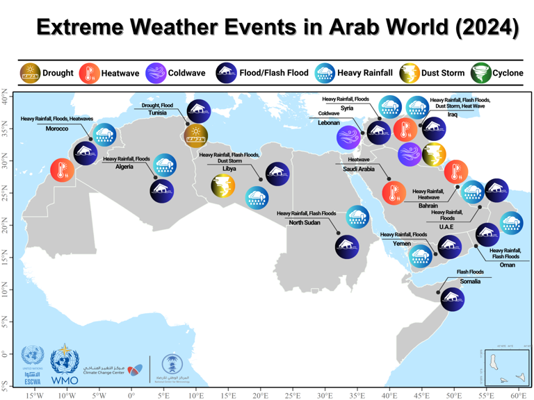 The Arab region — a swath from Morocco to the United Arab Emirates ...