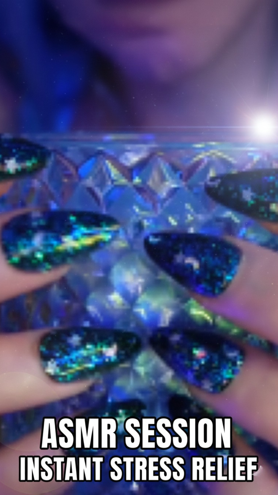 Instant stress relief with an ASMR session