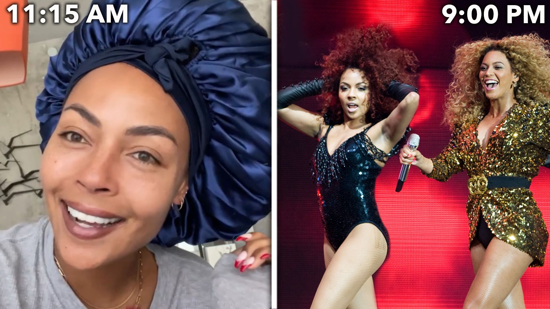 A pro dancer's entire routine, from waking up to showtime