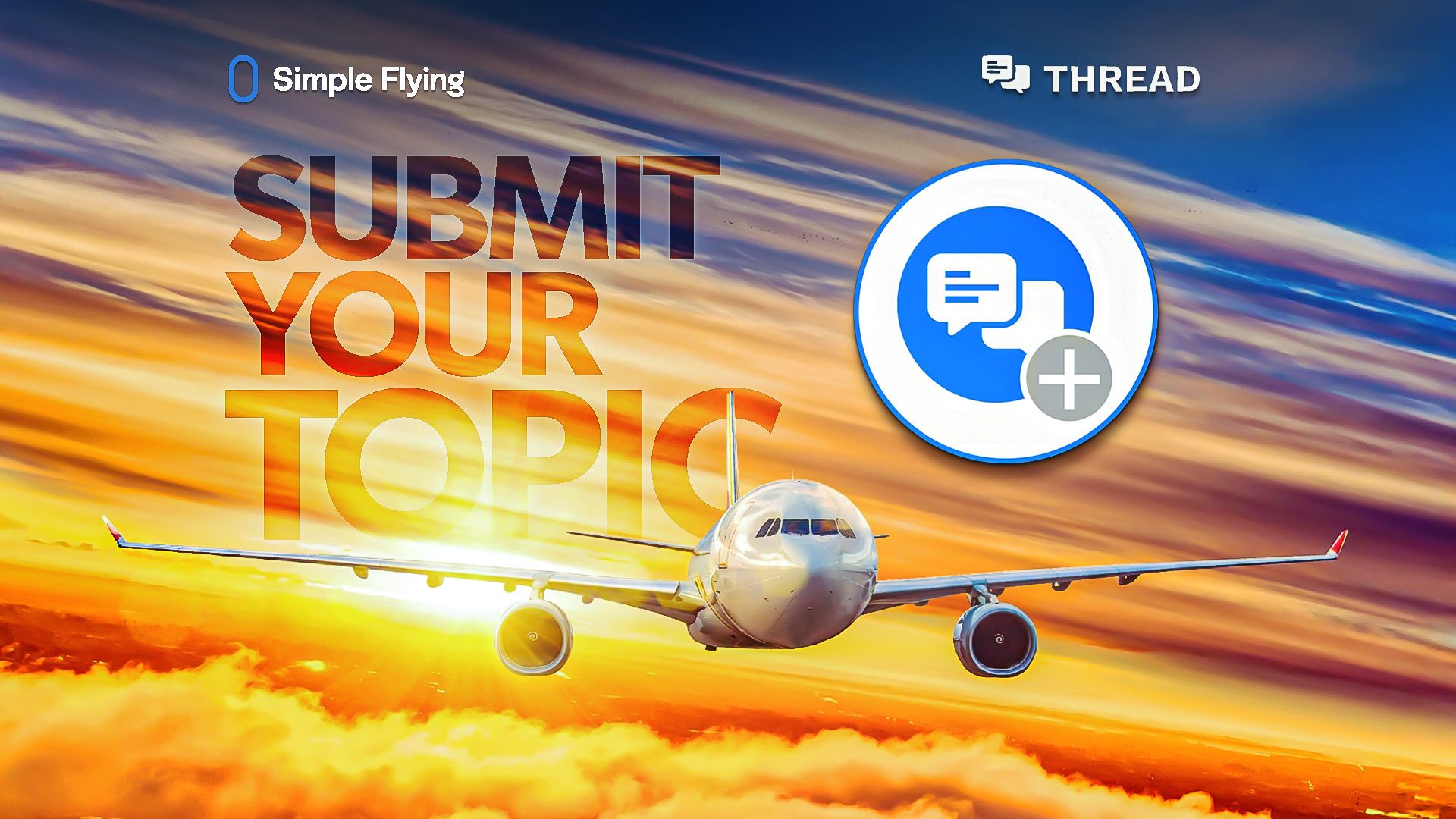 Got an aviation hot take? Here is how to start your own thread
