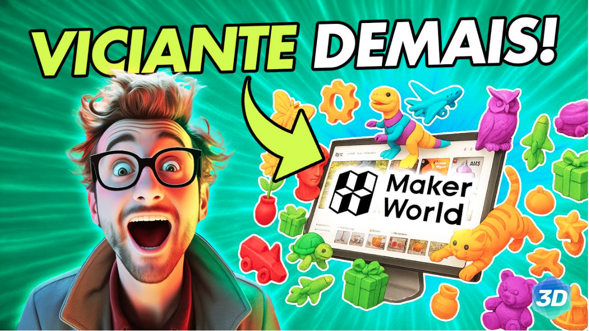 Maker World: Tudo sobre o melhor site de modelos 3D grátis