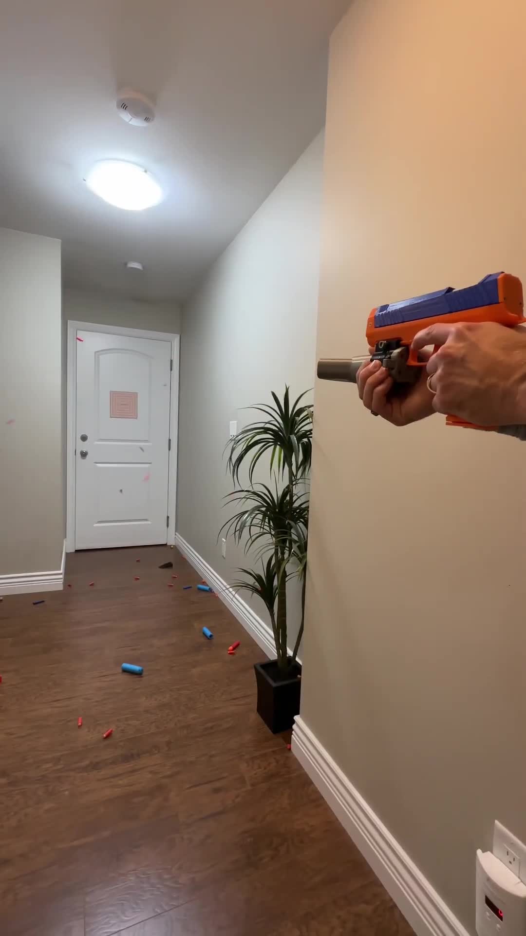 Nerf gas grenade launcher!