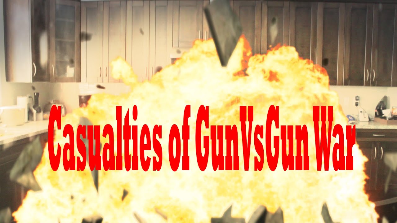 Gun vs. gun: Casualties of war