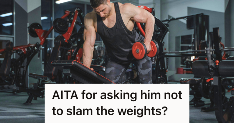 Gym-goer got fed up with a rude weight-slammer, but when he confronted ...