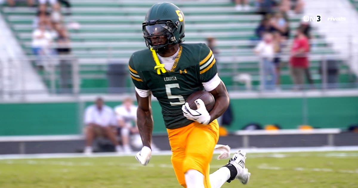 Louisa’s Savion Hiter named Gatorade VA football POY for 2025