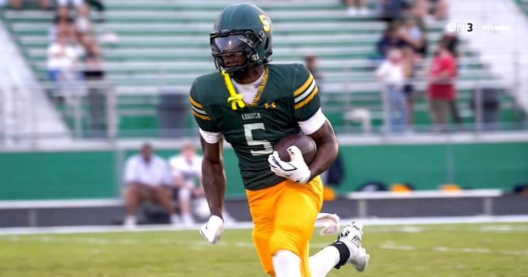 Louisa’s Savion Hiter named Gatorade VA football POY for 2025
