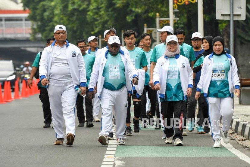 KEMENHAM ajak publik rawat empati dan kepedulian lewat gelaran fun run HAM