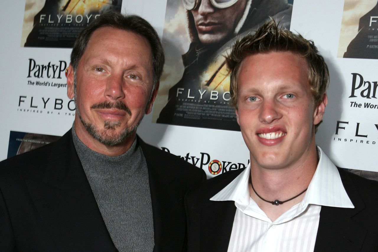 All about billionaire Larry Ellison's 2 kids, Paramount CEO David and ...