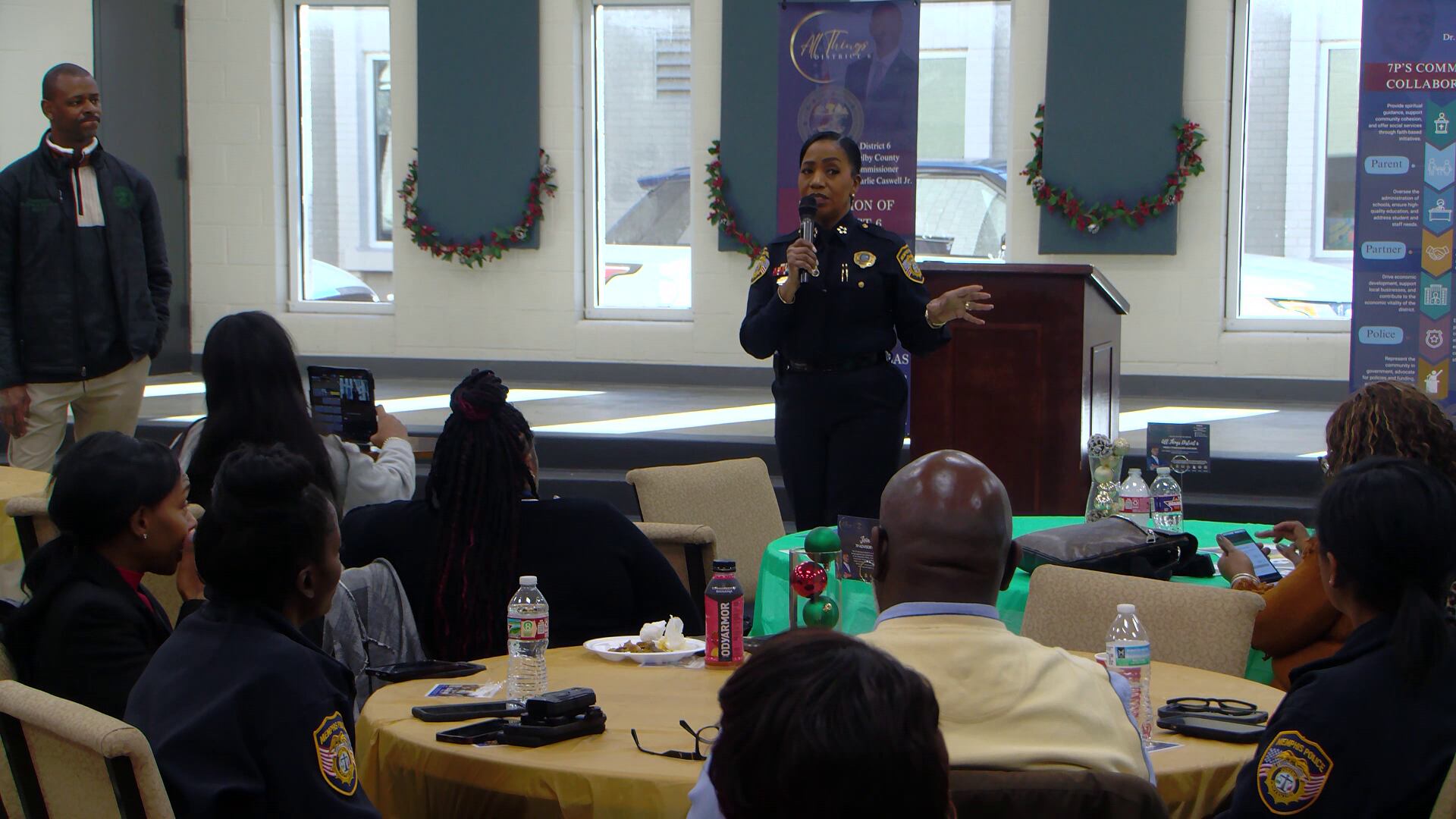 Memphis police chief discusses crime reduction, community concerns at ...