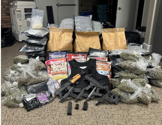 400 pounds of marijuana, guns seized during search warrants in Fulton ...
