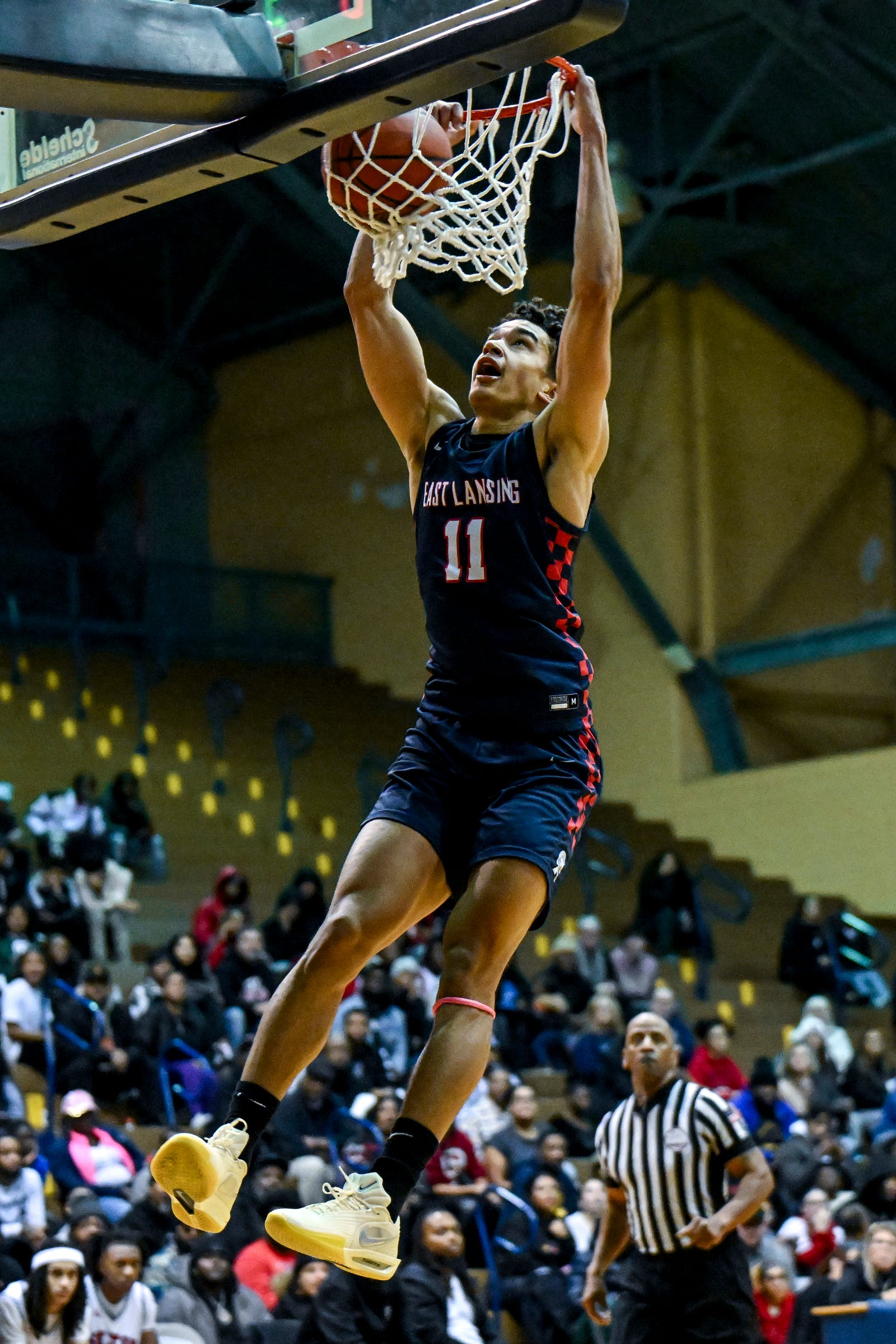 Kingston Thomas ready to put tools to use for East Lansing boys basketball