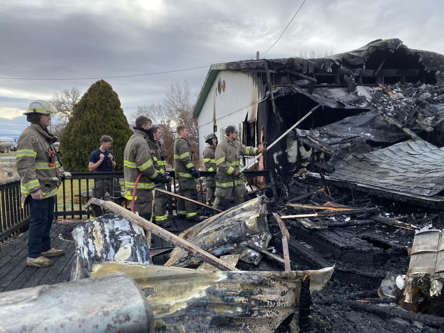 Grease fire leads to complete loss of Rupert house