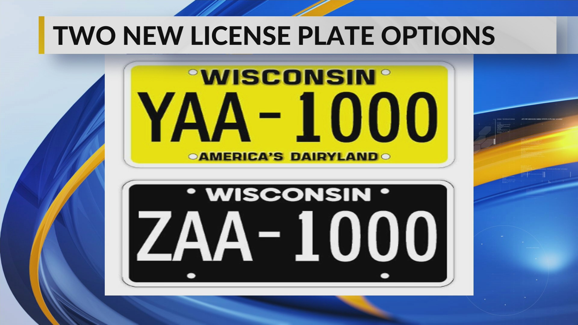 New blackout, retro plates expected to generate millions for Wisconsin ...