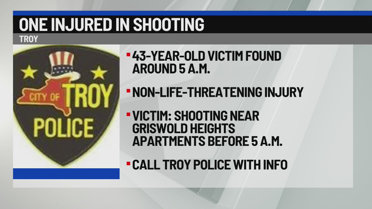 1 injured in Troy shooting