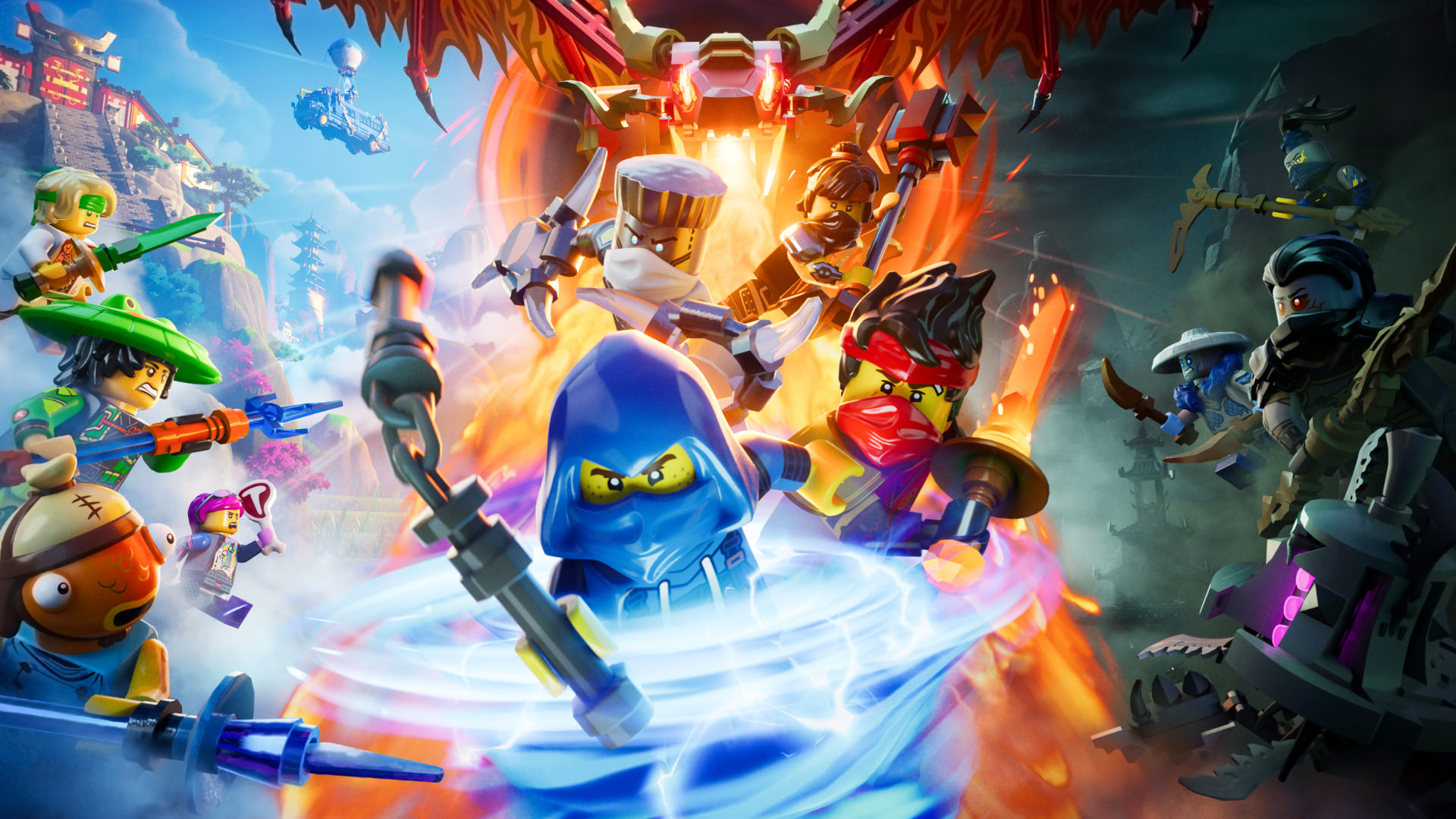 Lego Fortnite's big Ninjago: Rise of the Ninja update is basically a ...