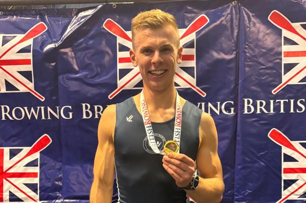 Island's Royal Navy rower Ollie strikes gold at national indoor ...