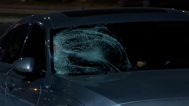Man hospitalized after being hit by car in Fresno