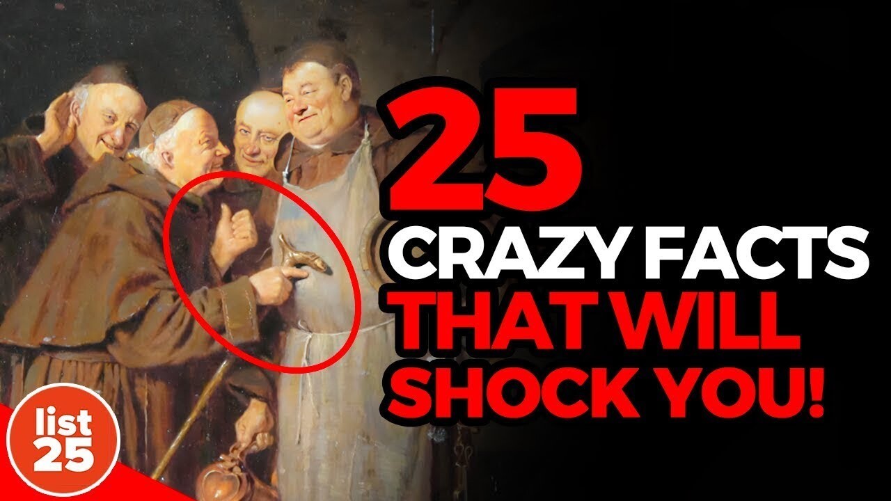 25 crazy facts that will shock you
