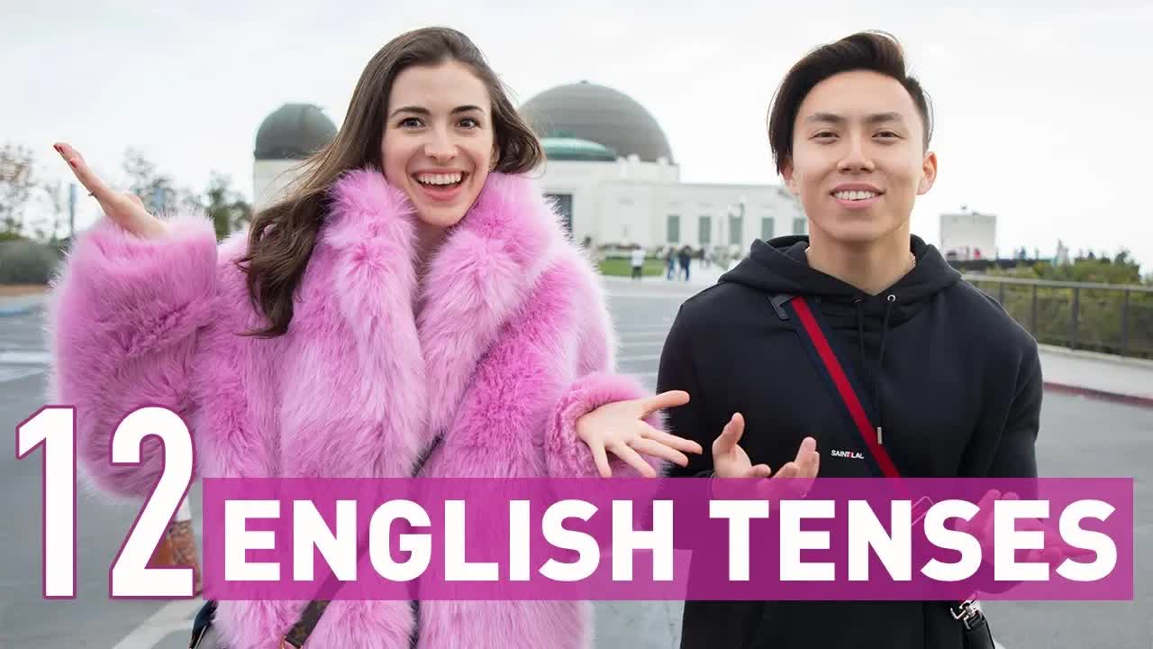 How to learn 12 English tenses. English grammar in spoken English