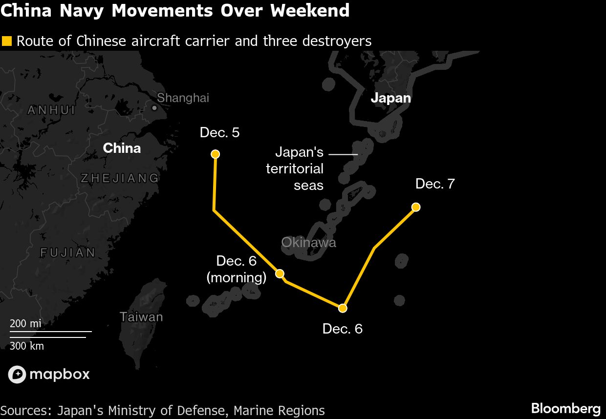 Japan scrambled jets to watch Chinese, Russian bomber formation