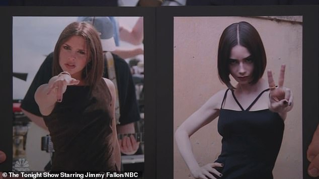 Lily Collins tears up as she meets Victoria Beckham for first time