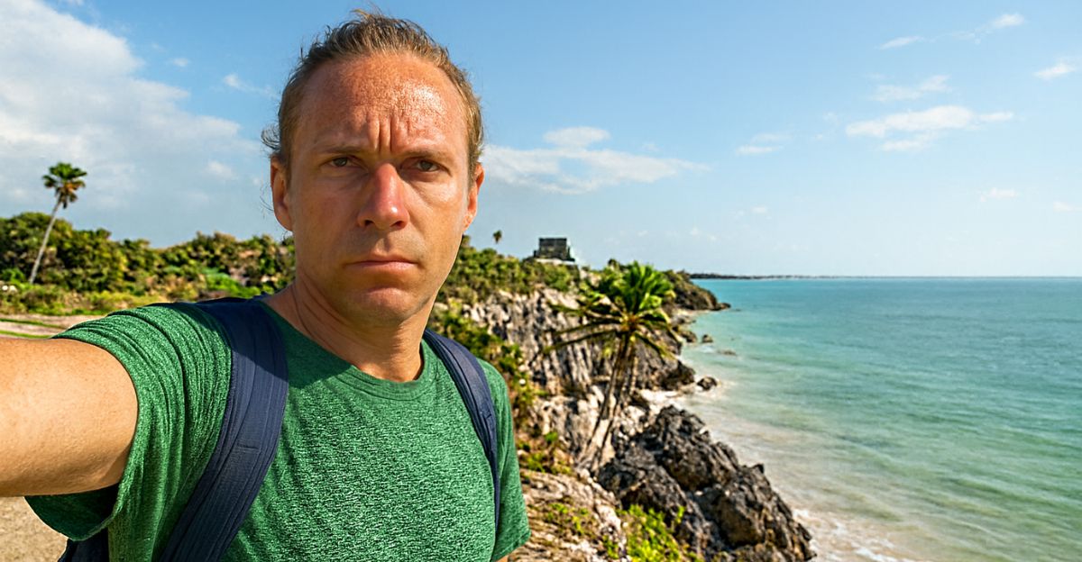 Within the Tulum archaeological zone, archaeologists found a sealed ...