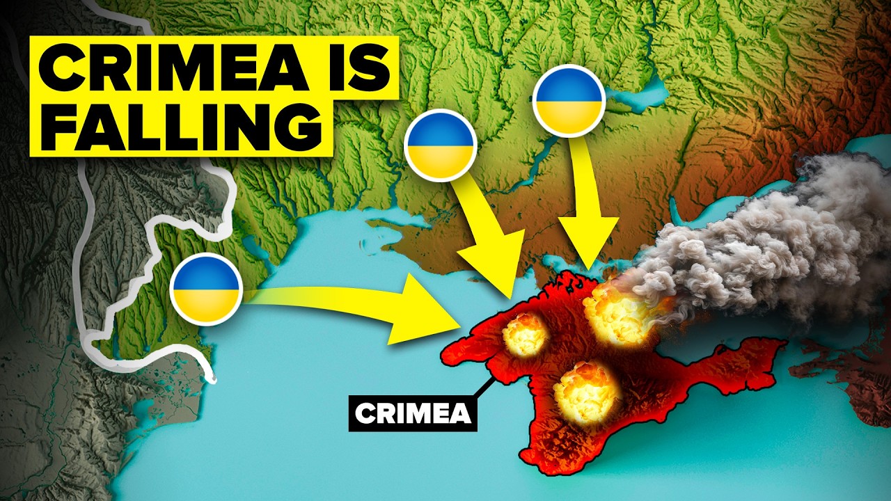 Ukraine rains hell on Crimea... Putin loses everything