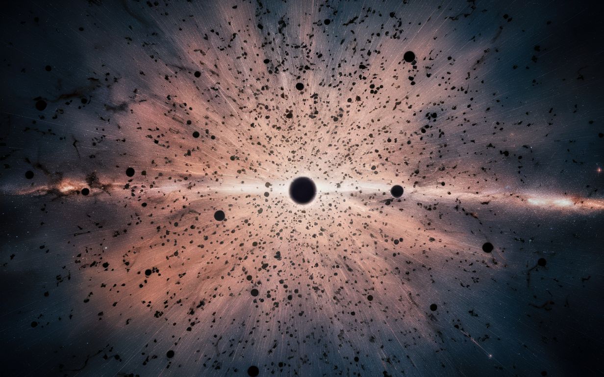 🔭 Um sinal gravitacional poderia revelar buracos negros primordiais