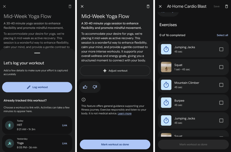 I let Google's AI personal trainer plan my workouts for 5 weeks. Here's ...
