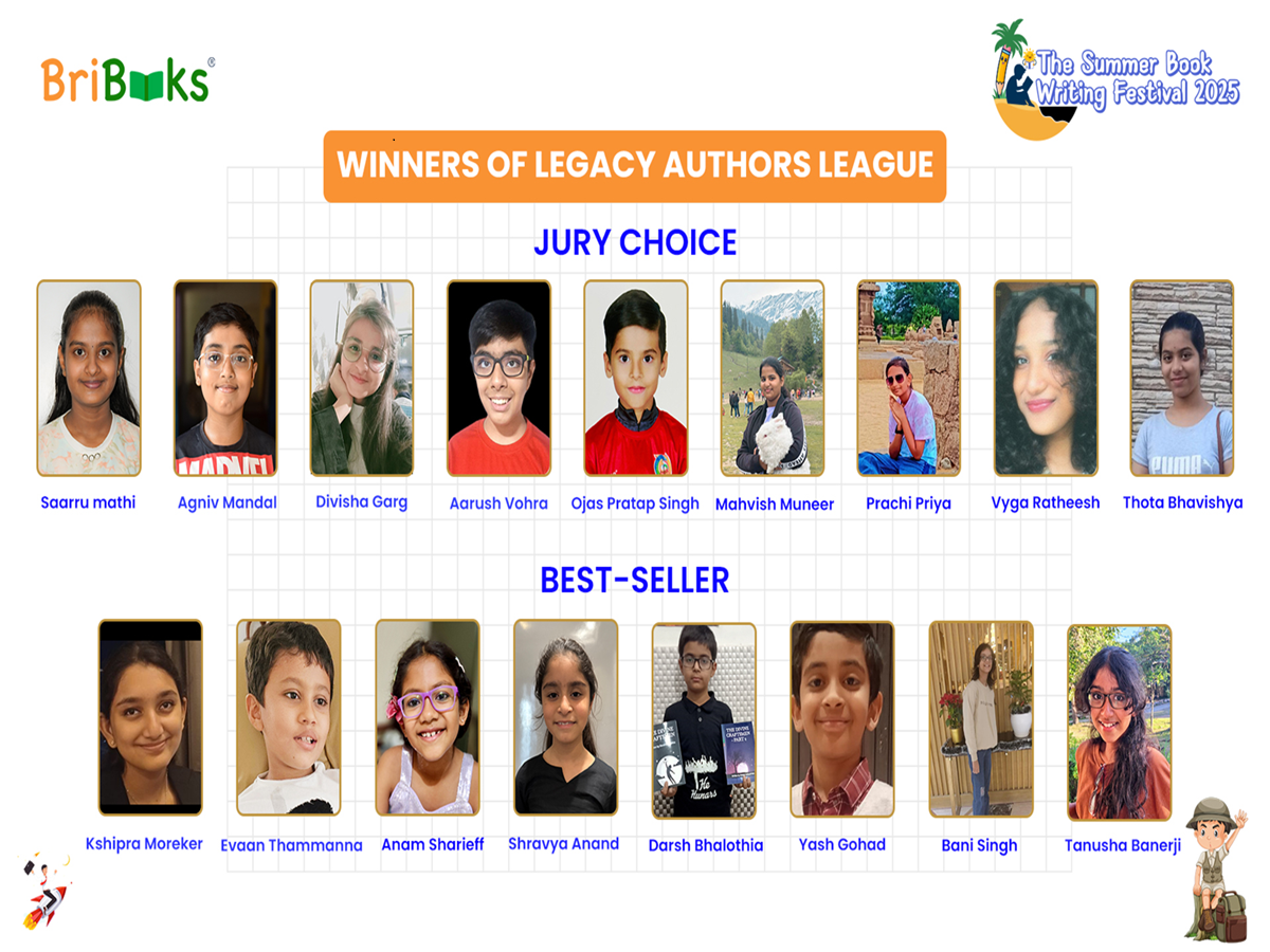 India’s young authors lead with action at the Summer Book Writing ...