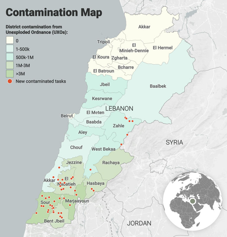 On the frontline of olive farming in Lebanon