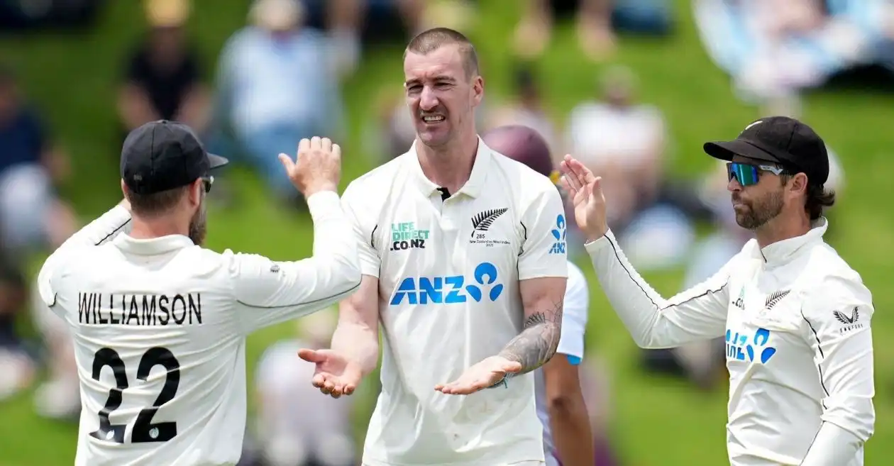 Blair Tickner, Michael Rae shine as New Zealand seize command after ...