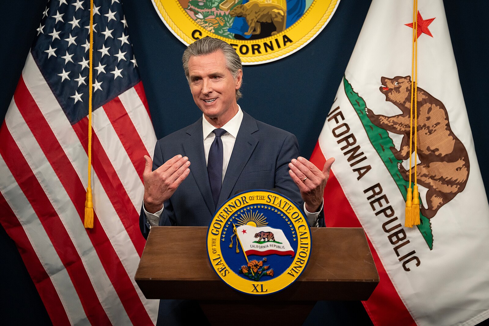 Polls show Gavin Newsom approval rating rising